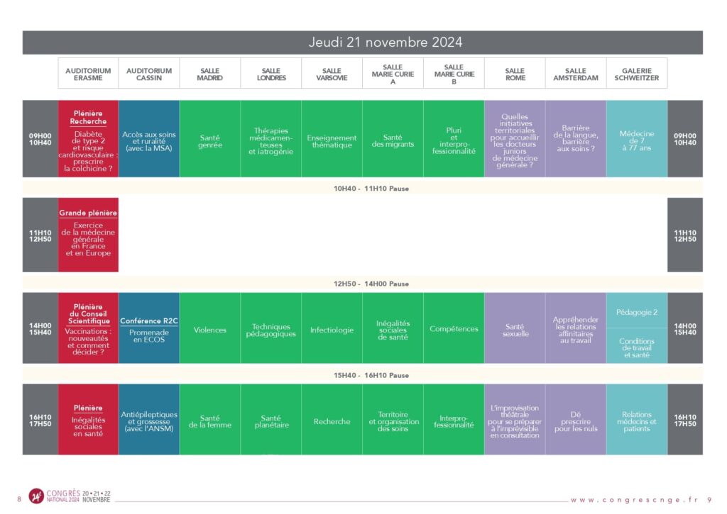 PROGRAMME 2024 – Congrès CNGE